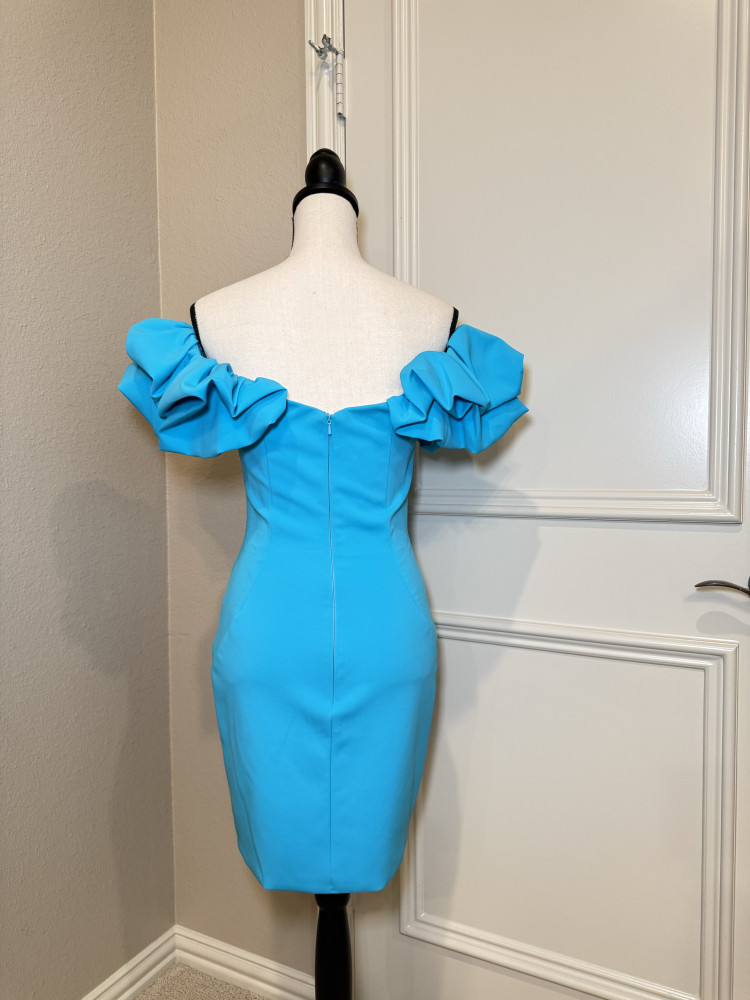 Shop - Blue Cocktail Dress - Pageant Planet