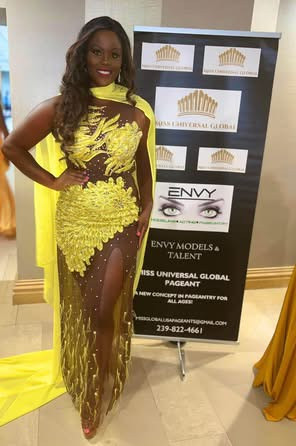 Shop - Winning Custom Pageant Gown – Canary Yellow with Detachable ...